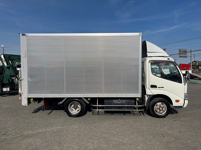 H26 日野 デュトロ アルミバン 垂直式パワーゲート 標準幅 セミロング 左サイド扉 スライドドア 5速MT車 日本フルハーフ 2t 6t 小型 ドライバン 箱車 | 中古トラック 販売 ...