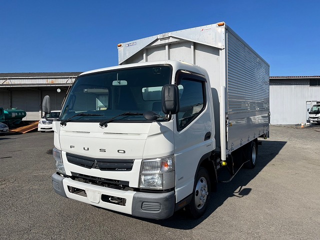 H24 三菱ふそう キャンター アルミウイング ワイド ロング 3トン積載 パブコ 4P10 デュオニック 2t 3t 小型 バン 箱車 | 中古トラック 販売 買取 バディトラック