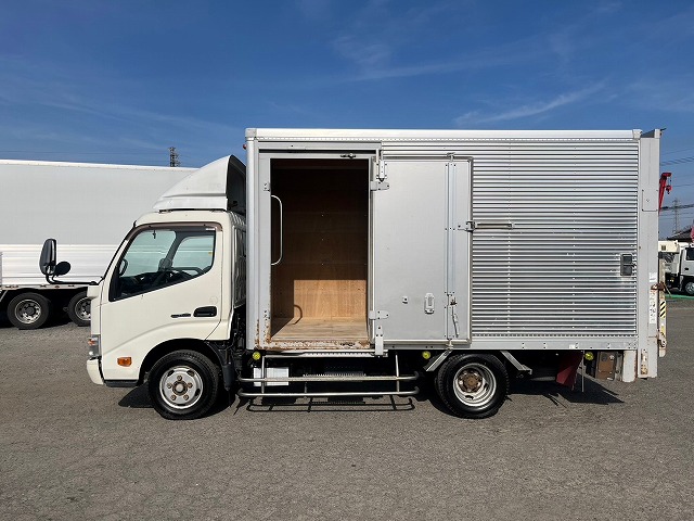 H26 日野 デュトロ アルミバン 垂直式パワーゲート 標準幅 セミロング 左サイド扉 スライドドア 5速MT車 日本フルハーフ 2t 6t 小型 ドライバン 箱車 | 中古トラック 販売 ...