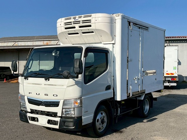 TPG-FBA50 H29 三菱ふそう キャンター 冷蔵冷凍車 東プレ R404A -30℃低温設定 標準幅 10尺ボディ ショート 左サイド扉 150馬力 5速 MT マニュアル 5トン限定 ...